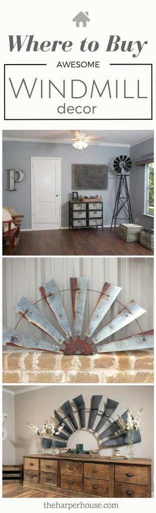 Fixer Upper Windmill Decor | The Harper House