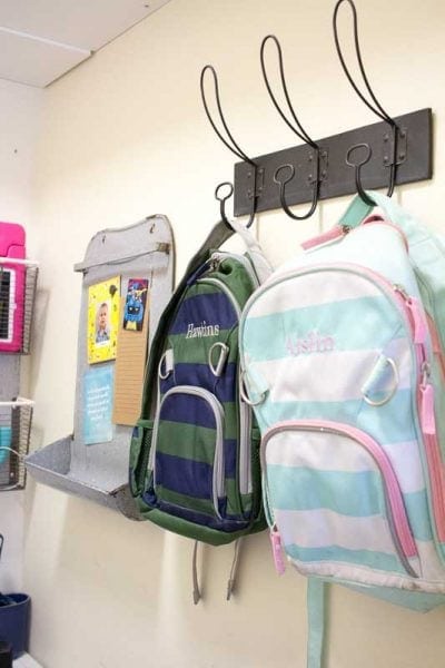 Get Back to School Organized with Drop Zones | The Harper House