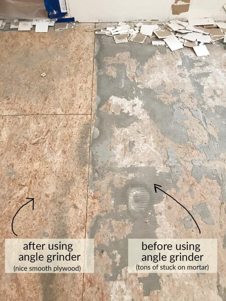 How to Remove Tile Floors | The Harper House
